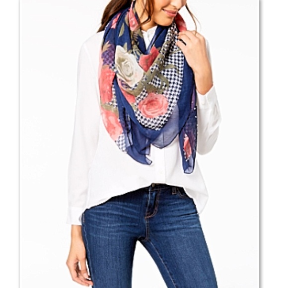 INC International Concepts | Accessories | Inc Macys Floral Beaded ...